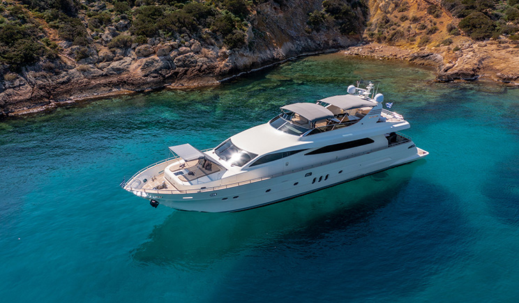 Blue Line Yachts | Miraval yacht for Charter